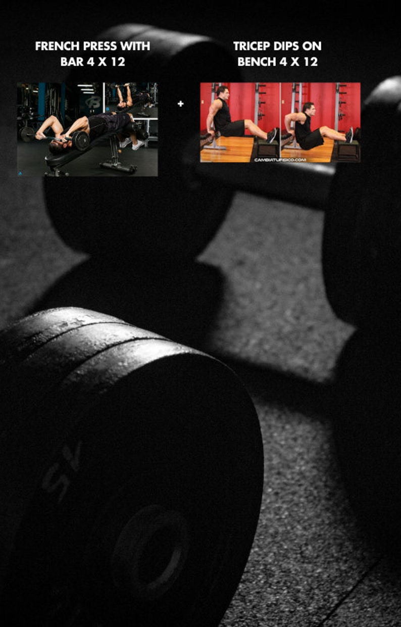 Custom Fitness Plan | Personalized Workout Program | Printable Workout ...