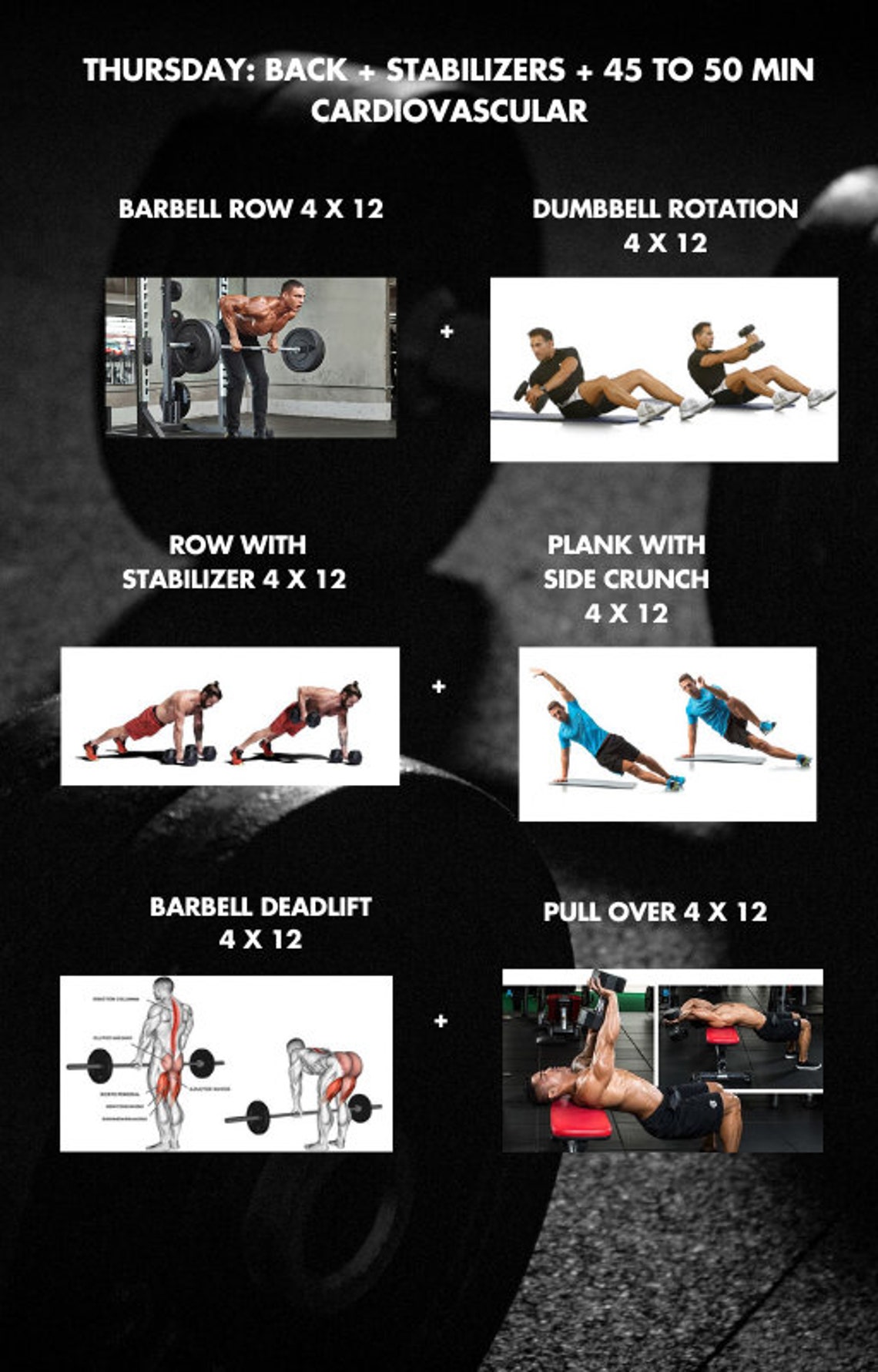 Custom Fitness Plan | Personalized Workout Program | Printable Workout Template | Gym Exercise ...