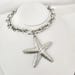 Chunky Starfish Pendant Necklace: Stainless Steel, Beach Jewelry - Etsy