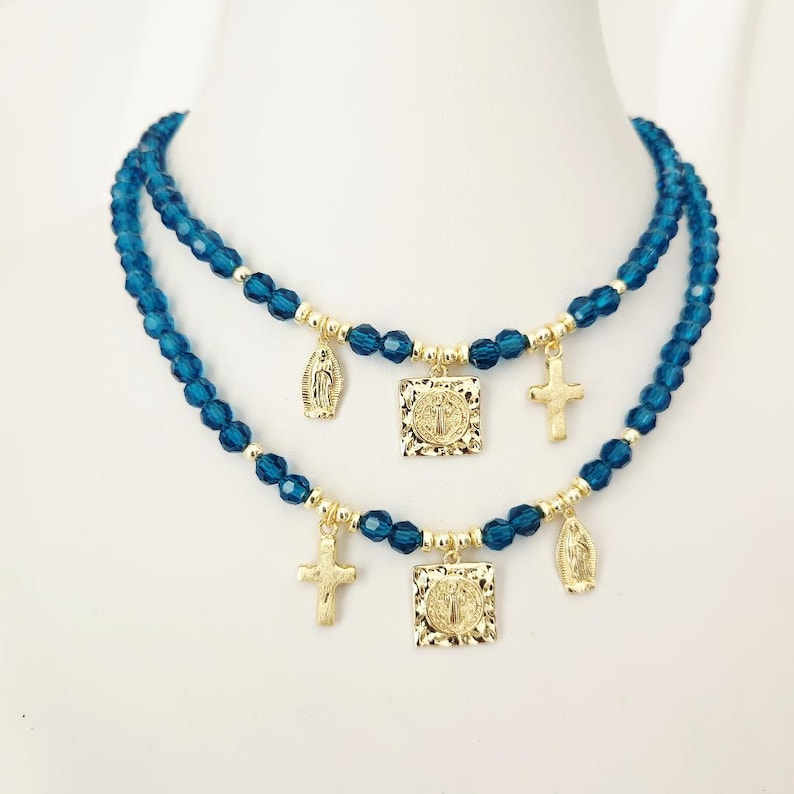 Scapular , Saint Benedict Necklace: Catholic Jewelry - Etsy UK