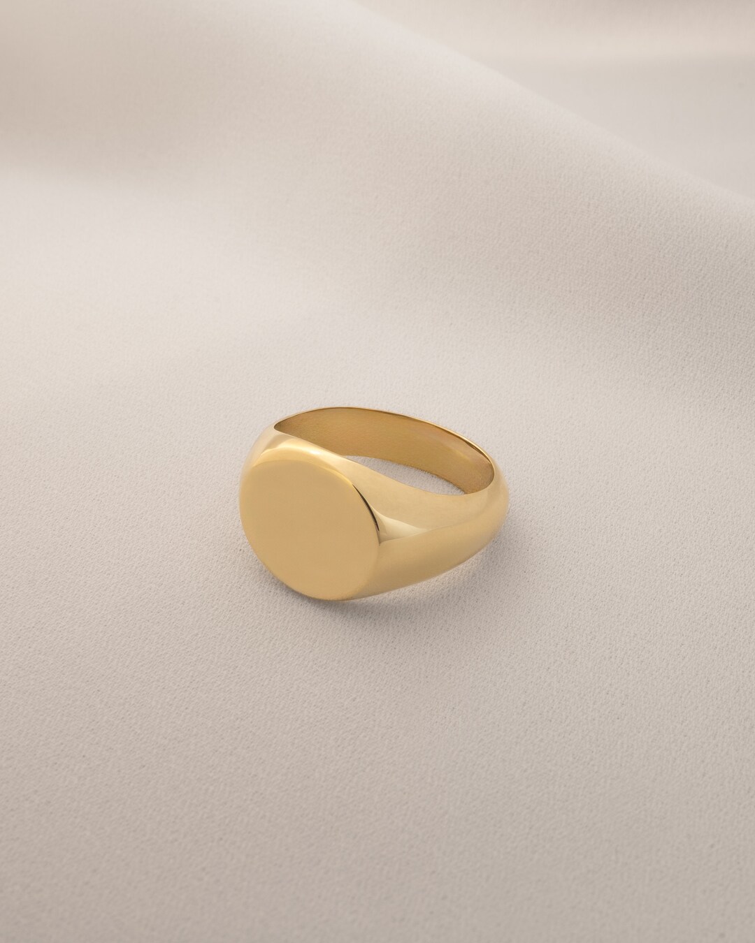 Handmade Statement Signet Ring - Etsy
