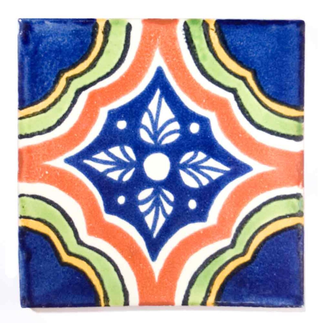 Sample – Palacio Multicoloured Hand Made Glazed Terracotta Wall Tile - Etsy