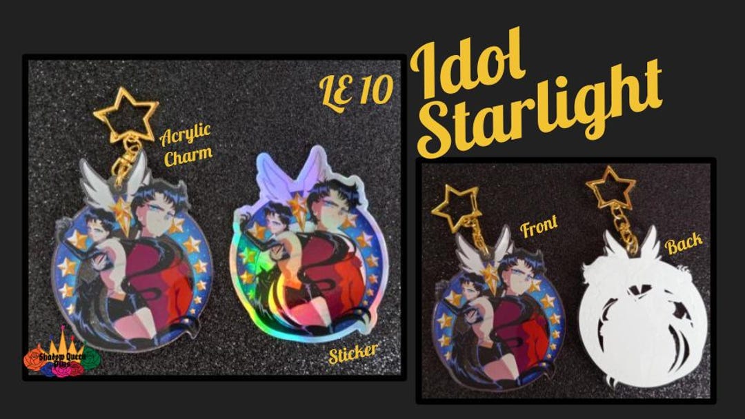 Idol Starlight: Acrylic Charm & Sticker Set - Etsy