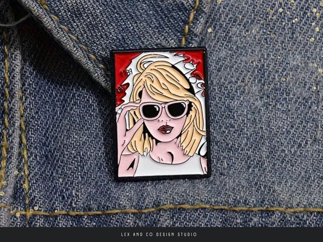 RARE Taylor Swift Enamel Pin, Gift for Swiftie, Taylor Swiftie Merch ...