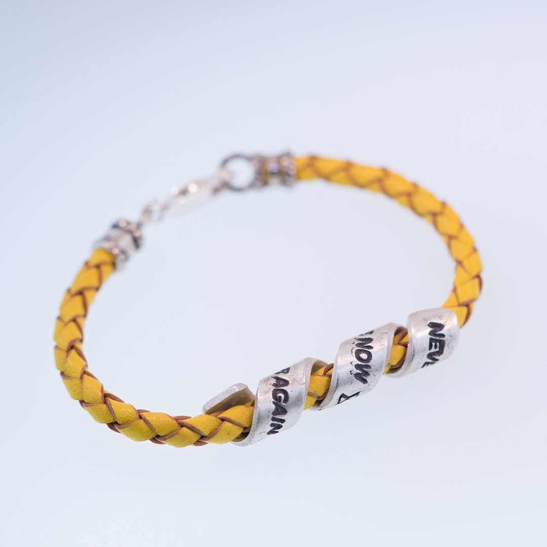 Never Again is NOW Bracelet לעולם לא עוד זה עכשיו Hebrew Jewelry ...