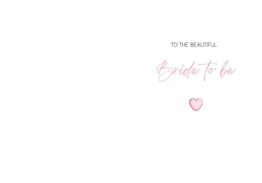 BRIDE TO BE Digital Card/printable Card /instant Download/ Printable ...