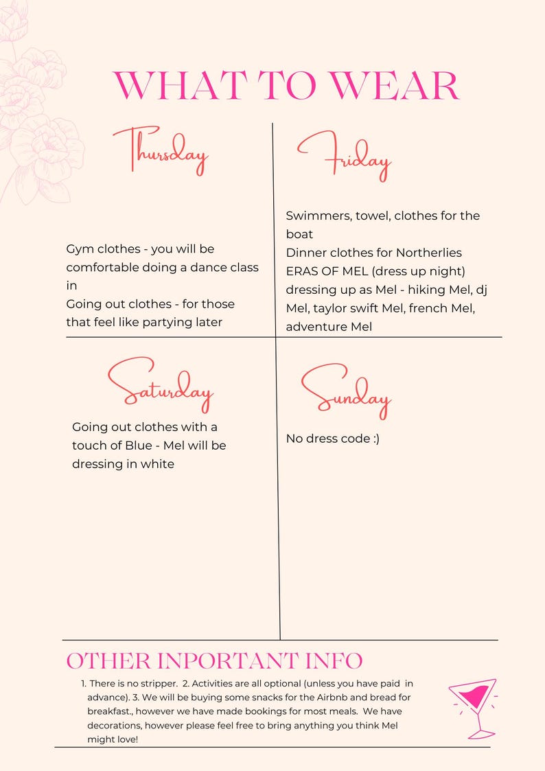Printable Hens Weekend Invitation | Bridal Weekend Invitation | Canva ...