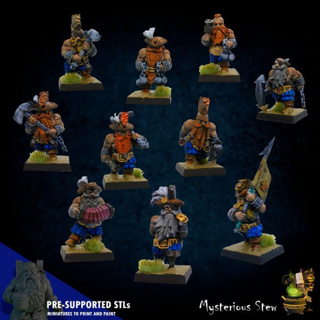 Dwarf Slayer Pirates -mysterious Stew - Etsy