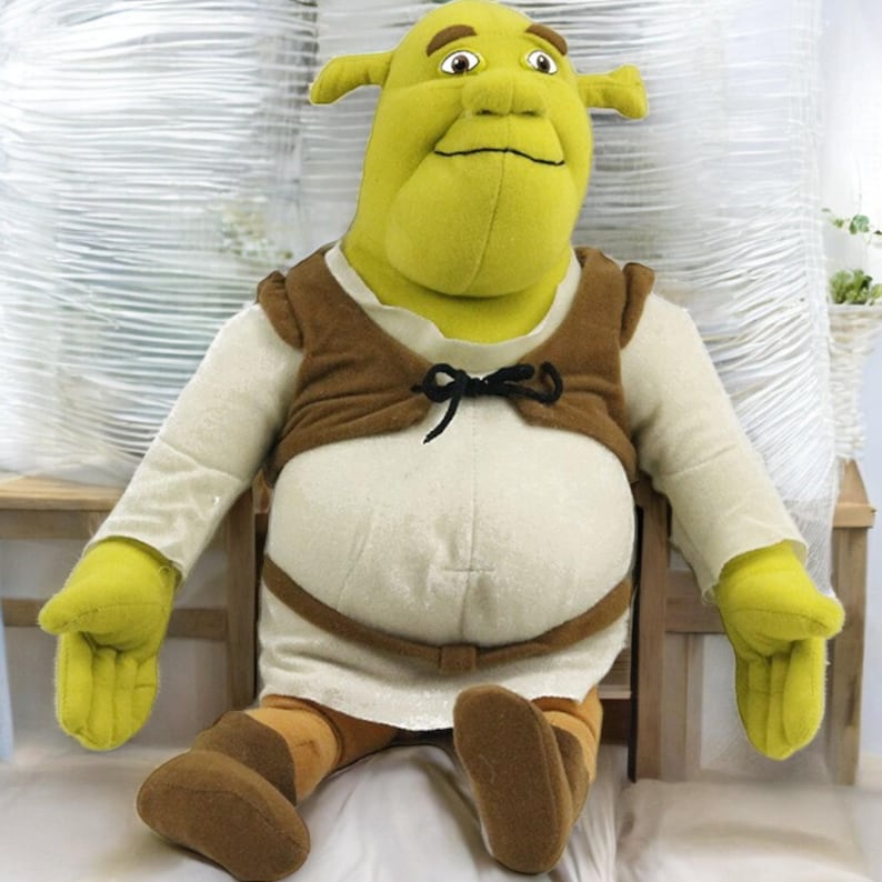 Shrek Plush - Etsy