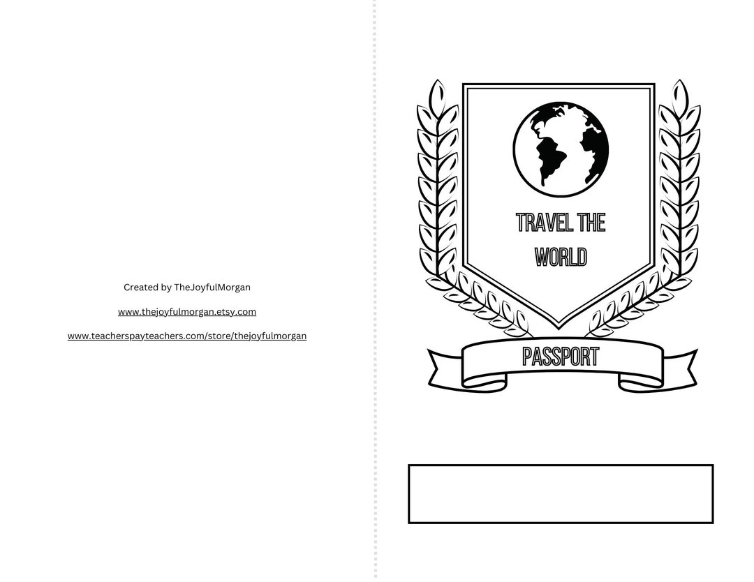 Printable Kid Passport: Virtual Field Trips - Etsy UK