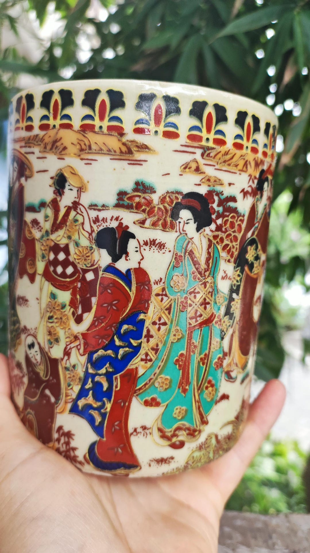 Japan Mud Exquisite Clay Tea Cans and Sugar Cans Statue Antique Looking ...