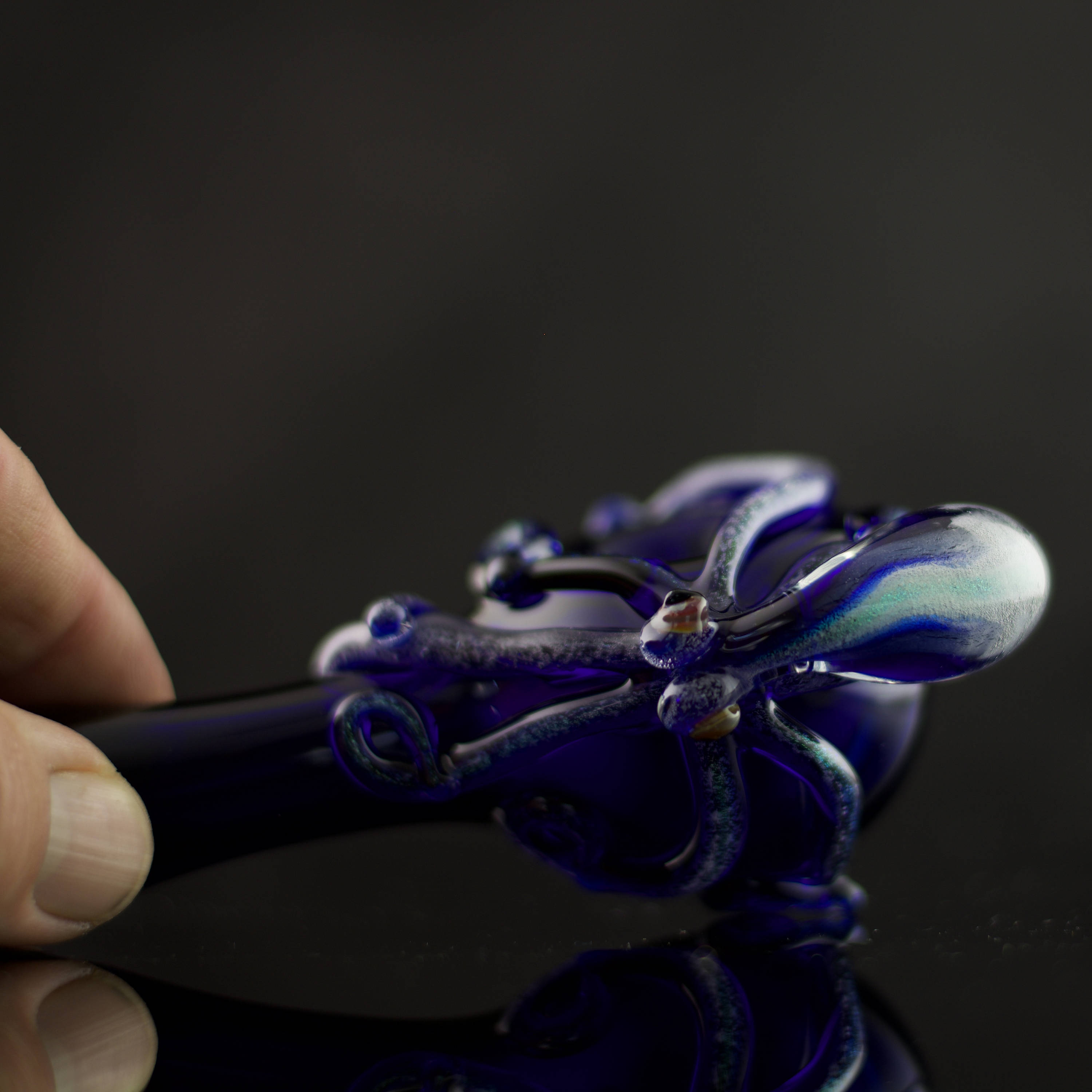 Large Octopus Pipe / Glass Smoking Bowl / Spoon Pipe / Tobacco Pipe ...