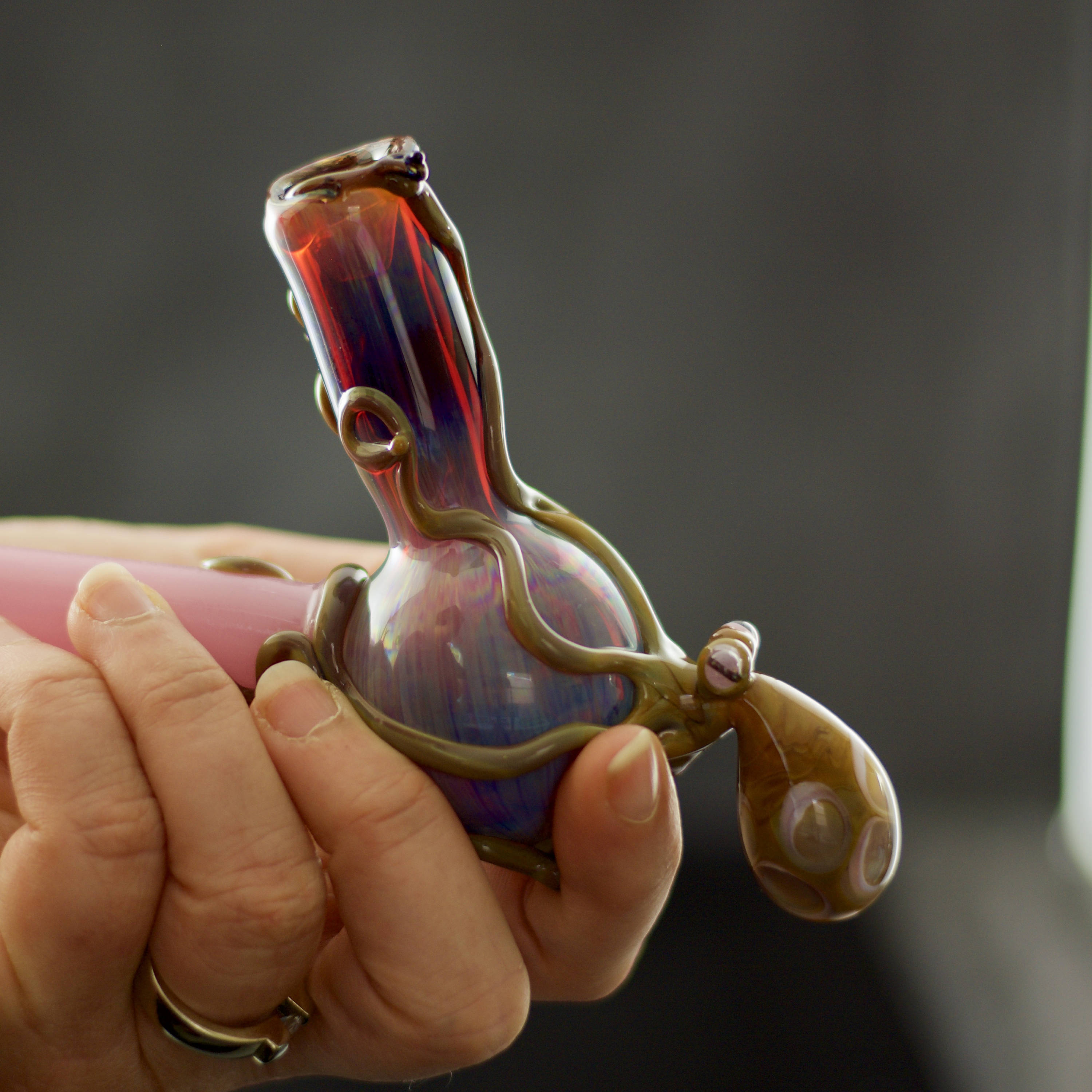 CLEARANCE / Octopus Glass Sherlock Pipe / High Quality Glass Pipe ...