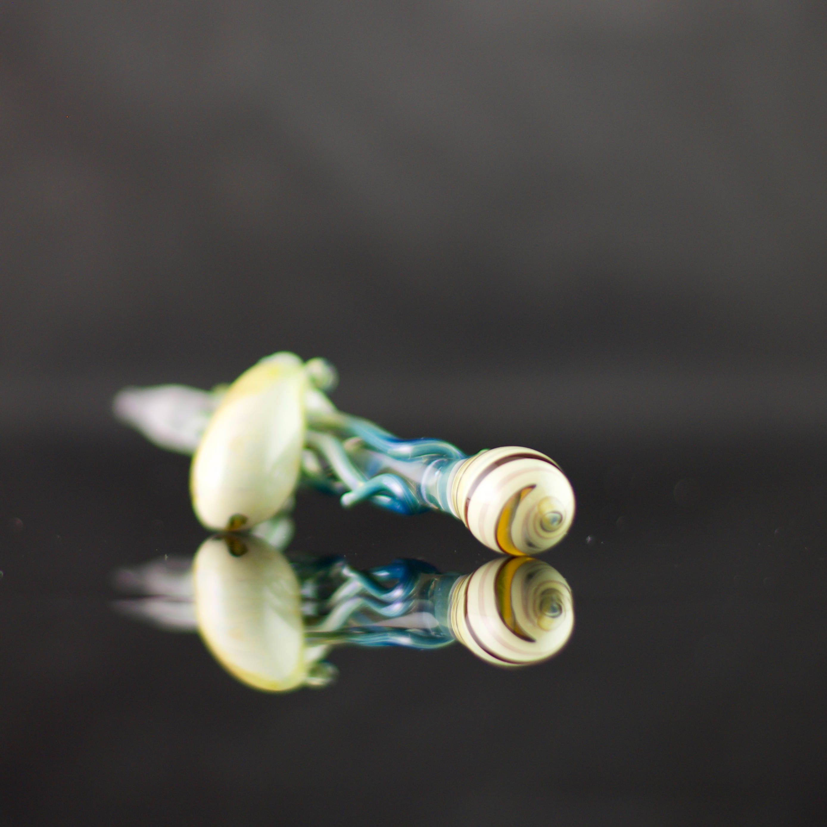 Octopus Glass Dabber / Essential Oil / Glass Wand / Glass Dabber Heady ...
