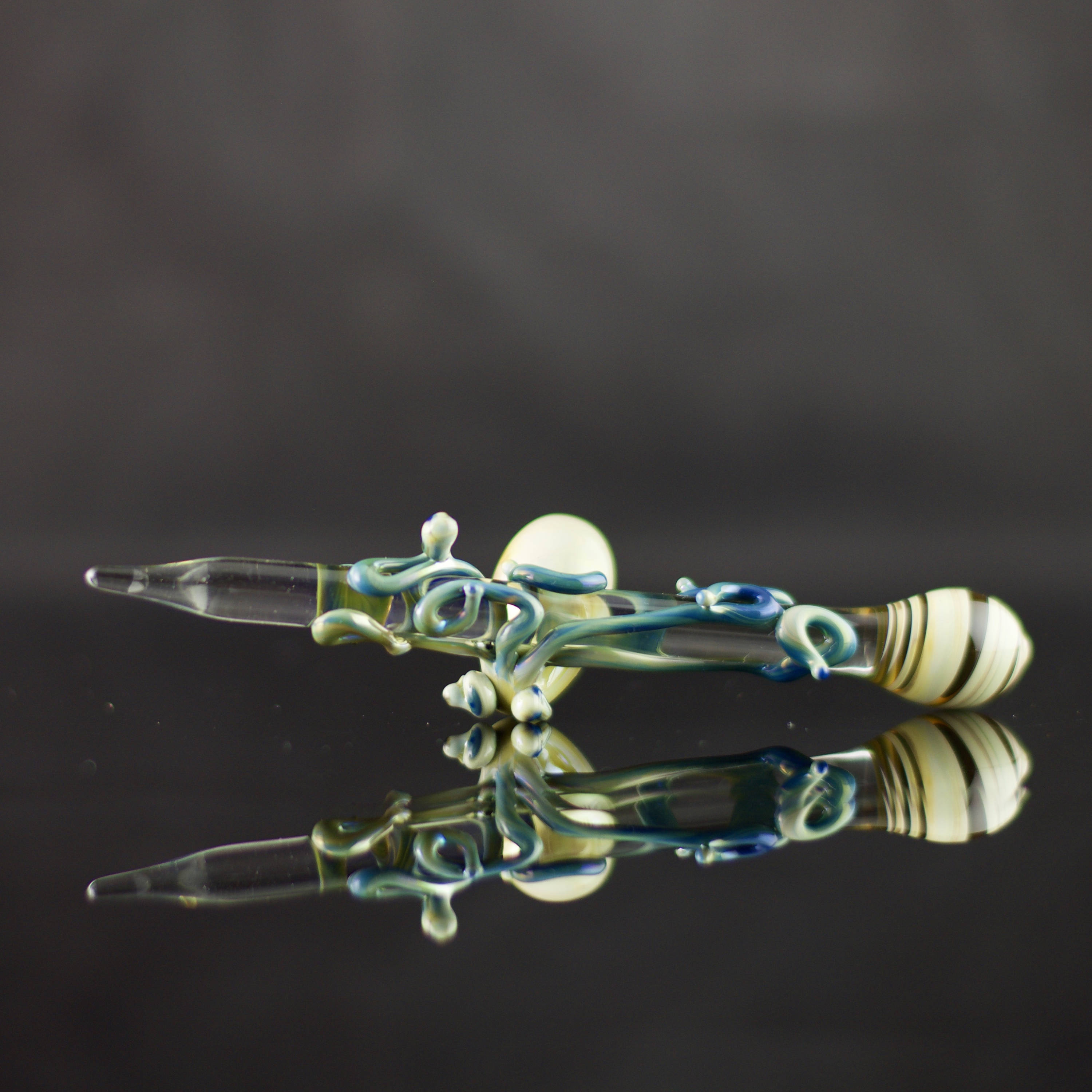 Octopus Glass Dabber / Essential Oil / Glass Wand / Glass Dabber Heady ...