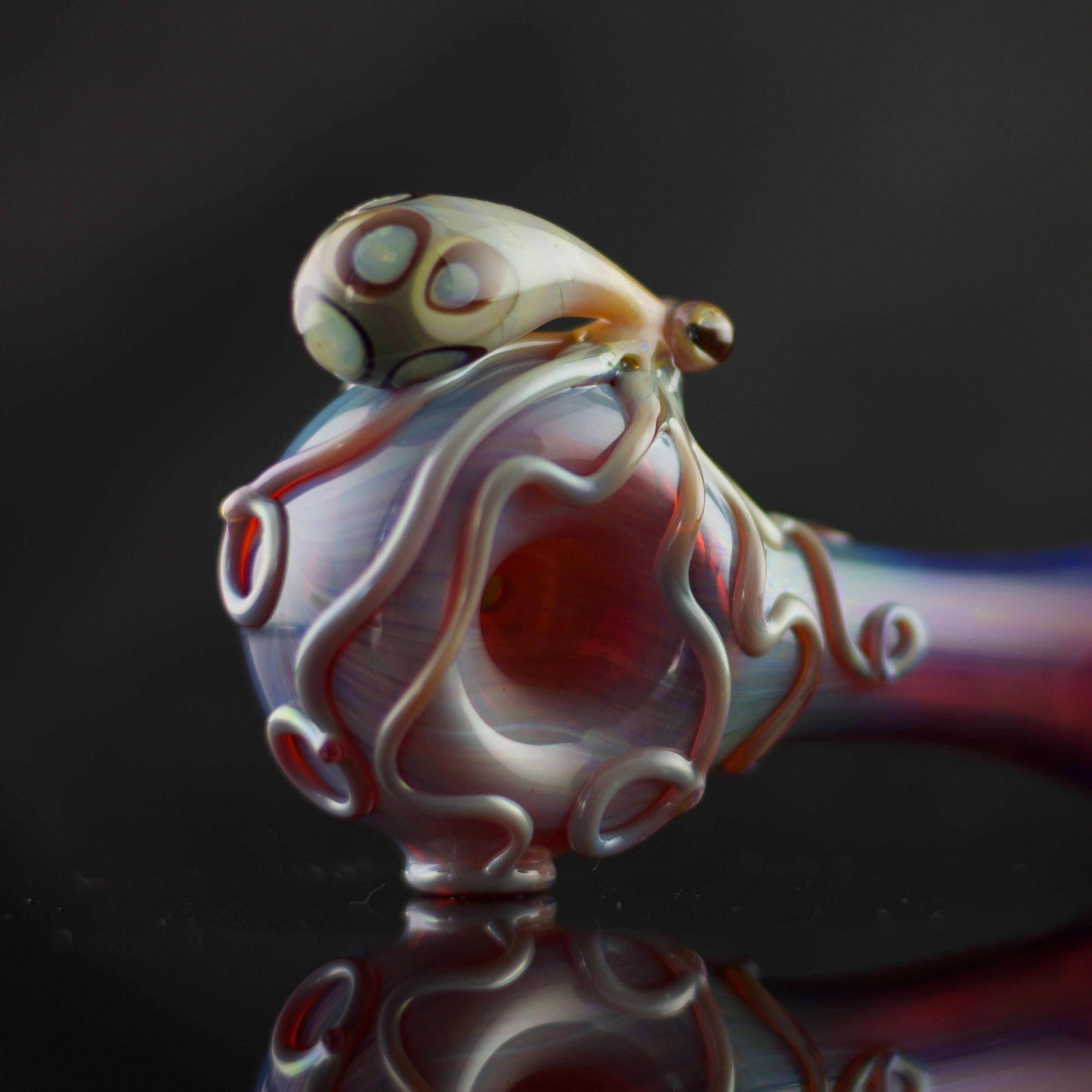 Octopus Pipe / Large Spoon Pipe / Heady Glass Pipe / Glass Tobacco Pipe ...