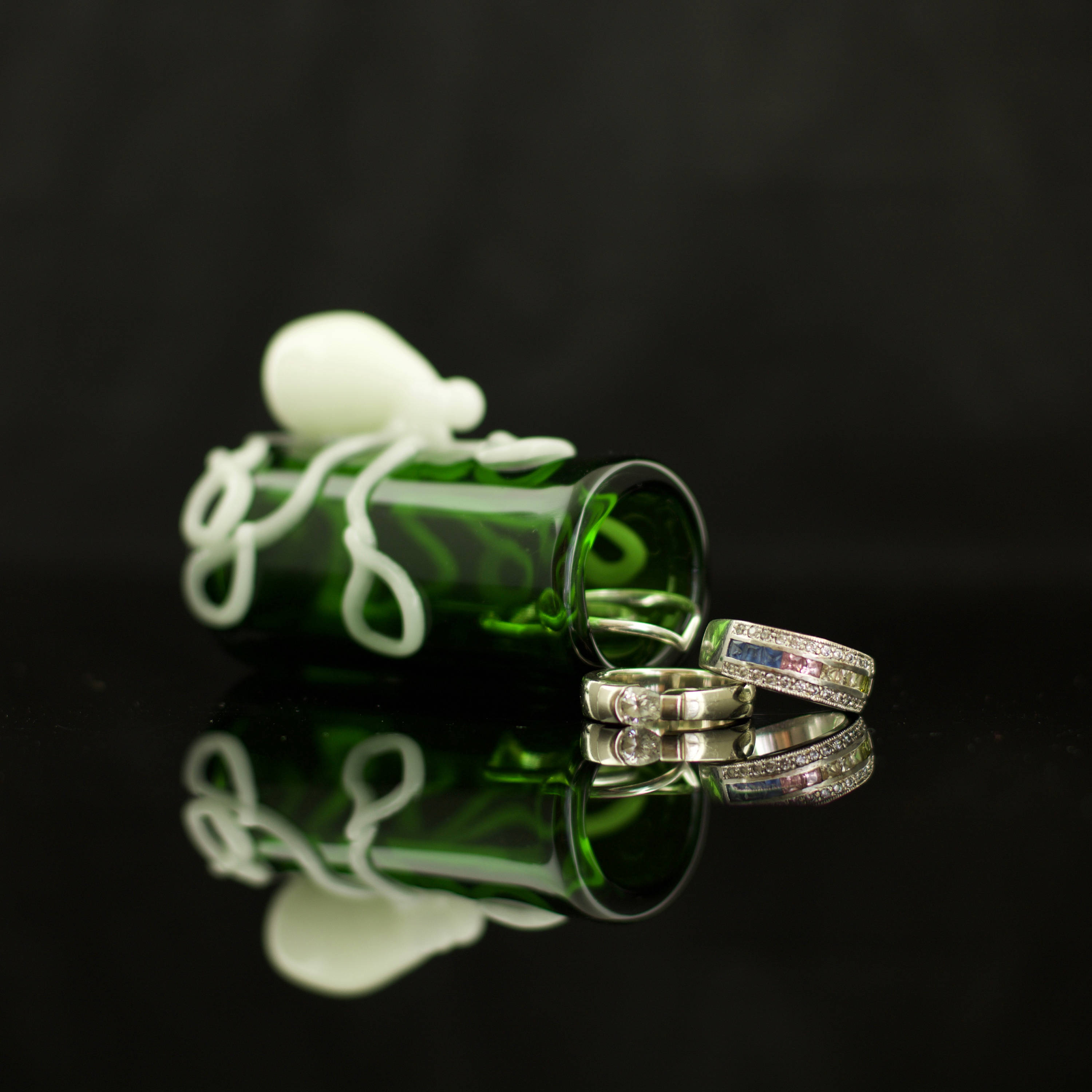 Octopus Glass Jar in Your Choice of Color