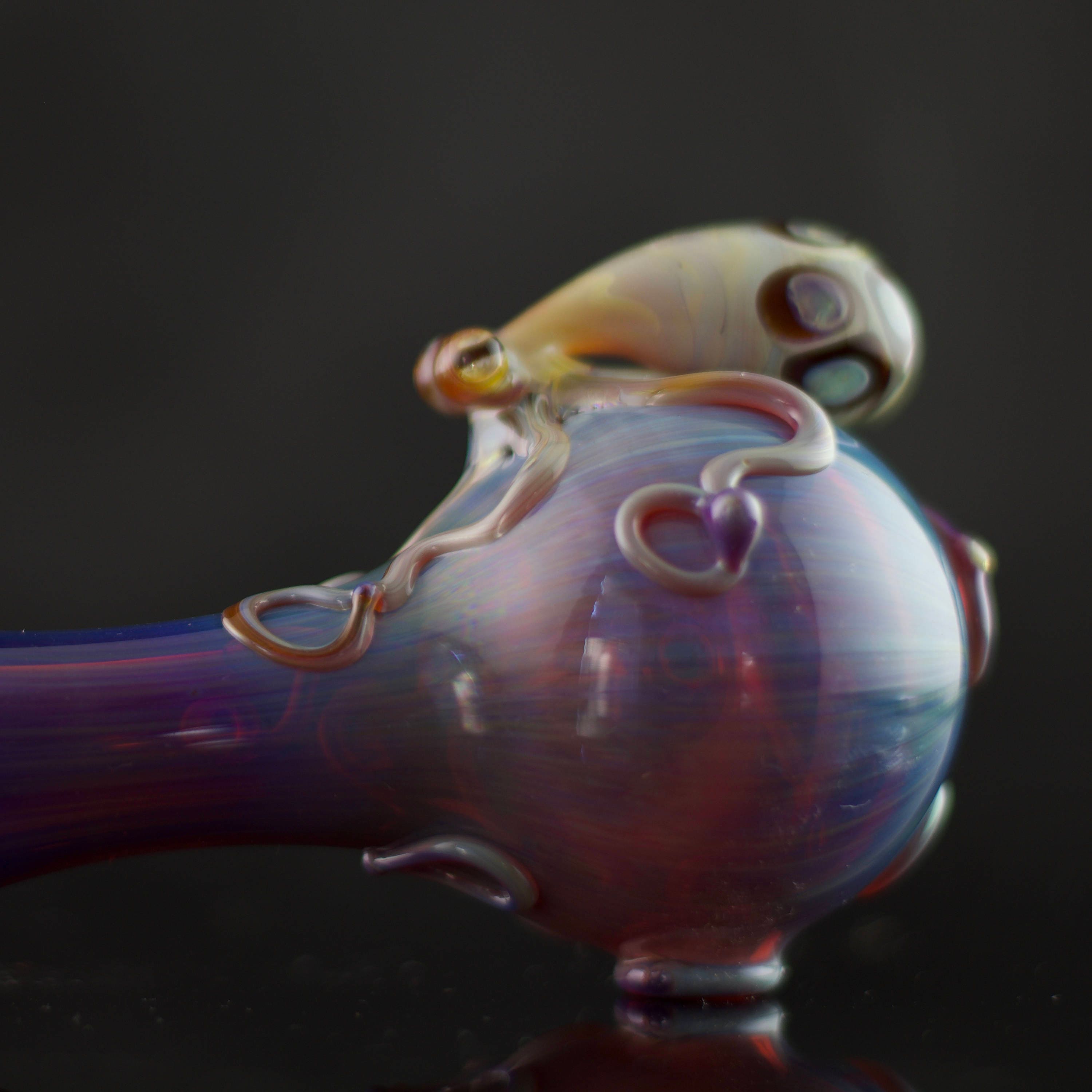 Octopus Pipe / Large Spoon Pipe / Heady Glass Pipe / Glass Tobacco Pipe ...