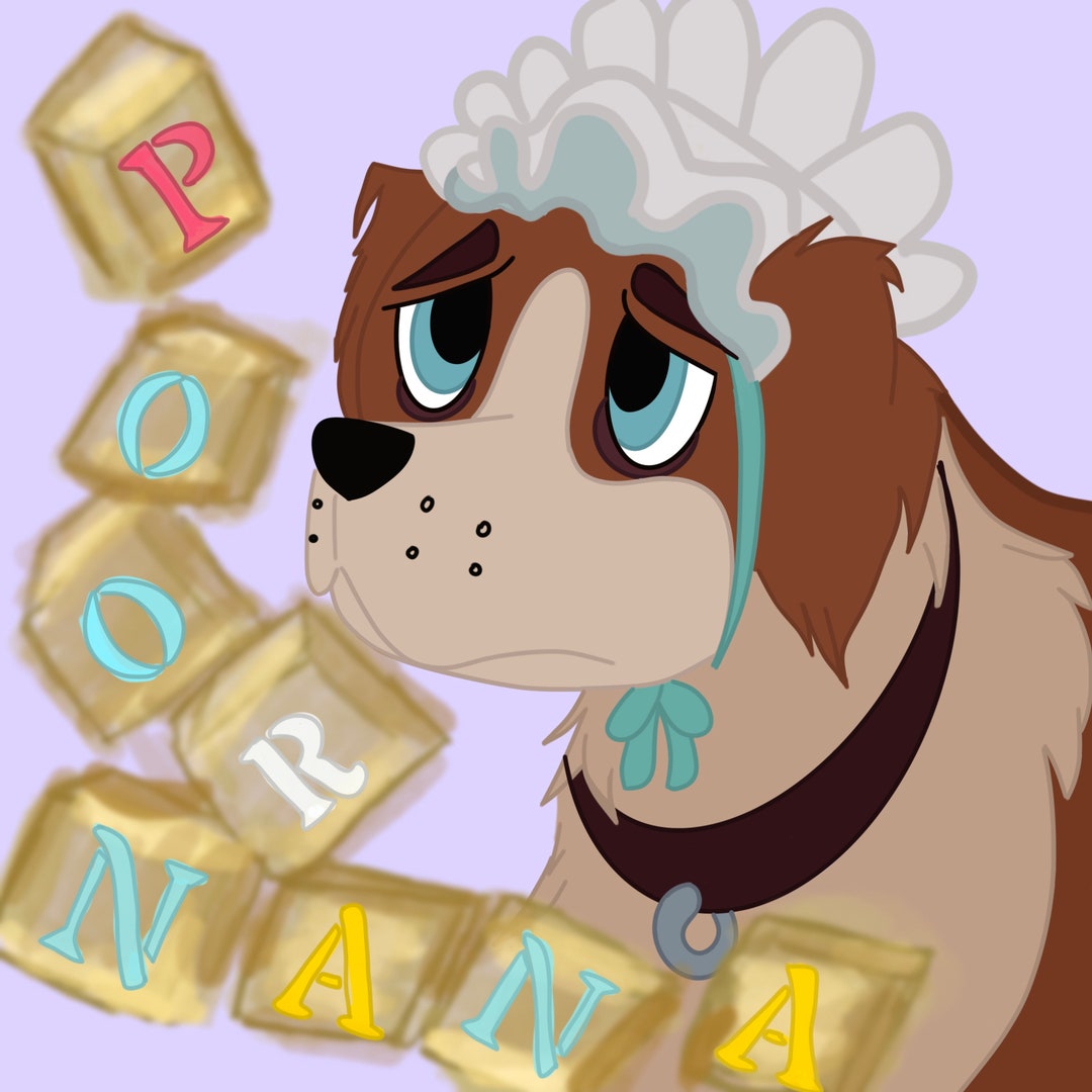 Poor Nana Peter Pan Nana Digital Art Print - Etsy