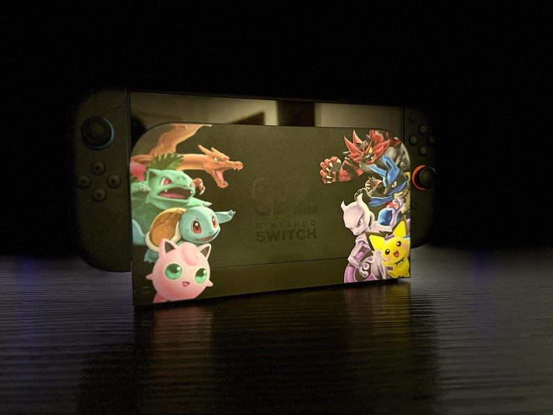 Pokemon Themed Nintendo Switch 2 Dock Decal - Etsy