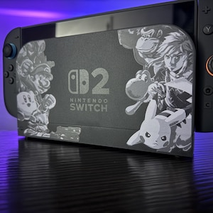 Super Smash Ultimate Nintendo Switch 2 Dock Decal - Etsy