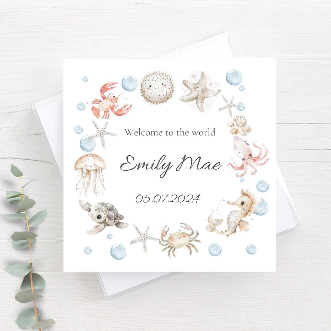 Welcome to the World, New Baby, Congratulations on the Birth of Your ...