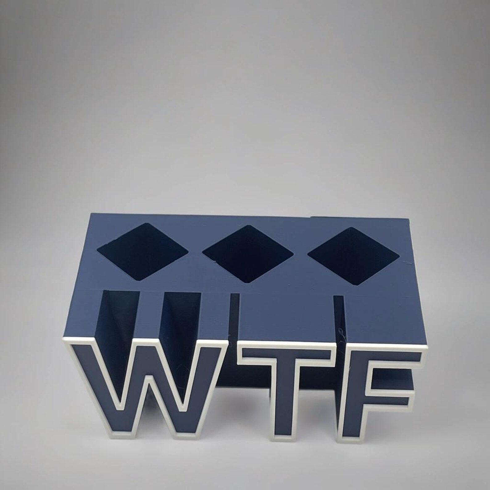 Custom WTF Text Toothbrush Holder | Custom WTF Toothbrush Organizer ...