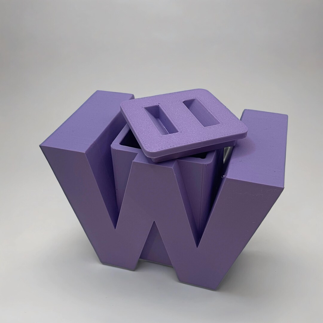 Letter-shaped Container With Lid | Custom Letter Box Container | Multi ...
