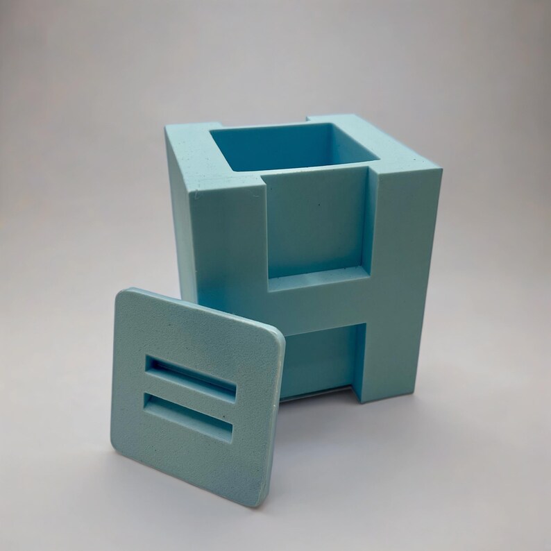 Letter-shaped Container With Lid | Custom Letter Box Container | Multi ...
