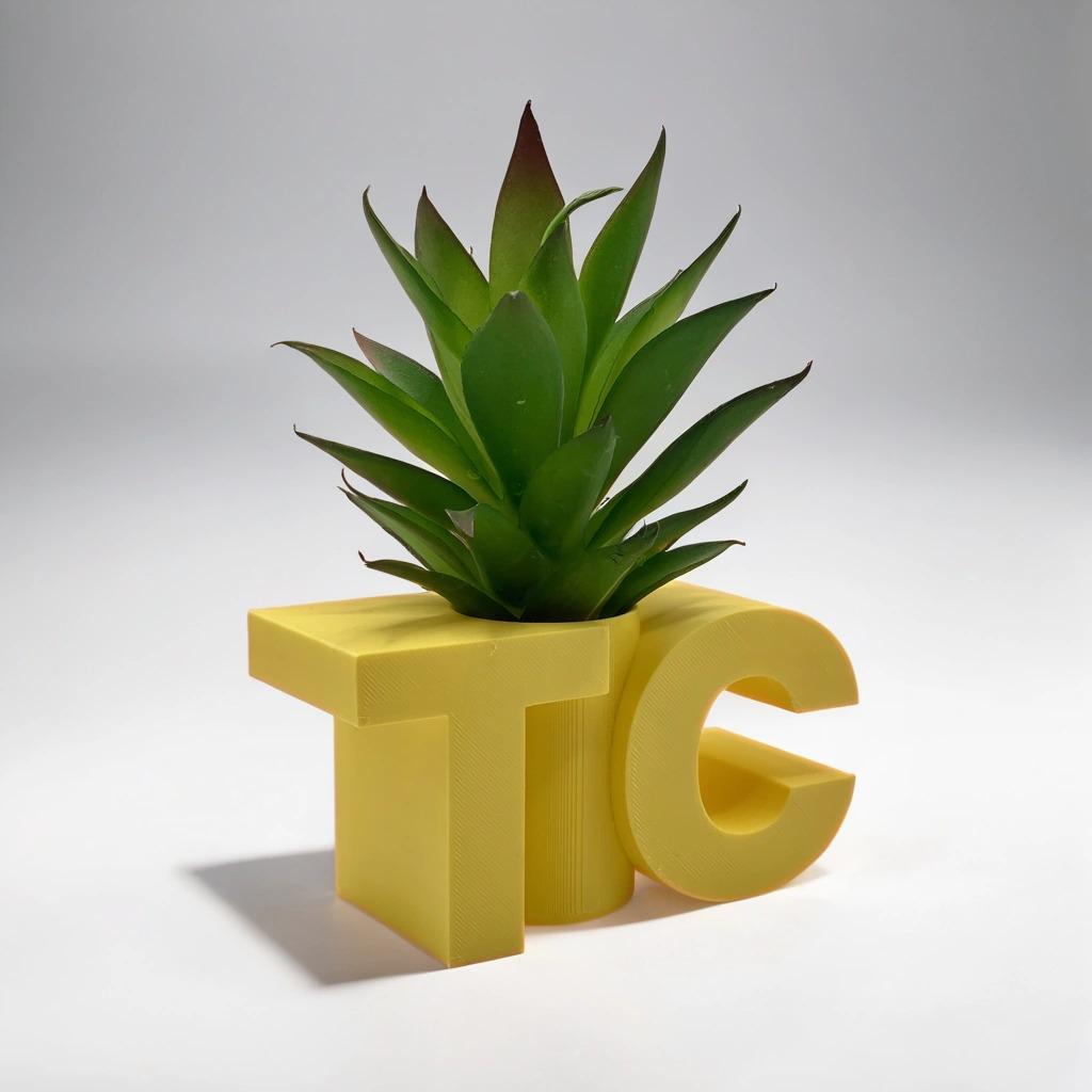 Letter Initials Pot Letter Letter Initials Planter Letter Plant Pot ...