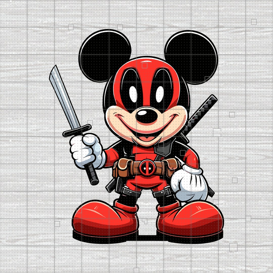 Deadpool Mickey PNG, Deadpool 3 Png, Deadpool & Wolverine Png, Deadpool ...