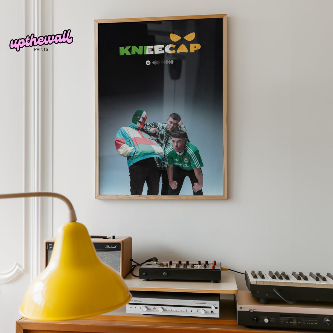 Kneecap Poster Print | Irish Rap Group Wall Art in A1, A2, A3, A4 | Music Lover Gift | Bedroom ...