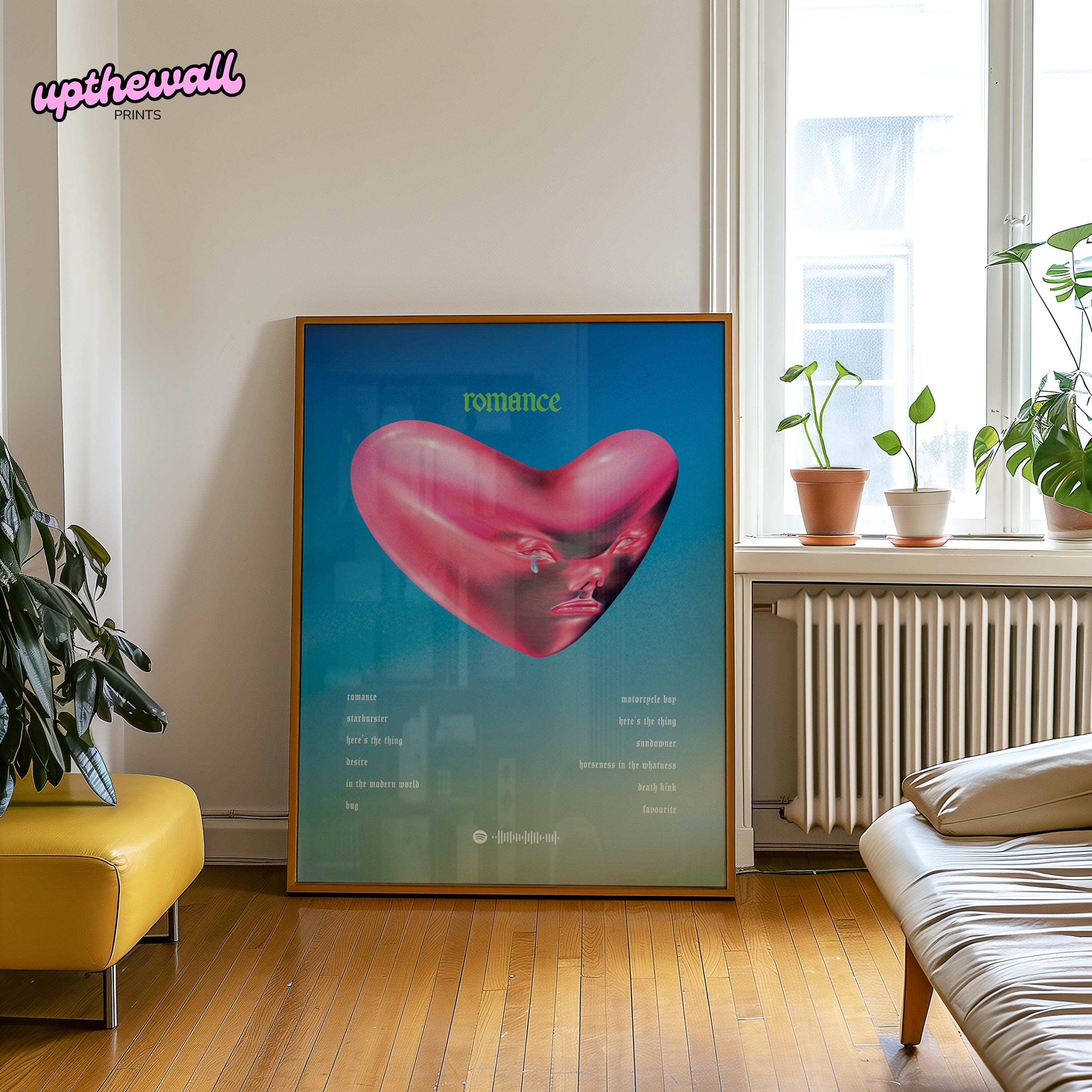 Fontaines DC Romance Album | Digital Download Poster | Indie Rock Band ...