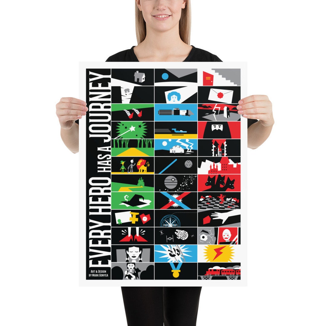 Every Hero Has a Journey Poster - Etsy