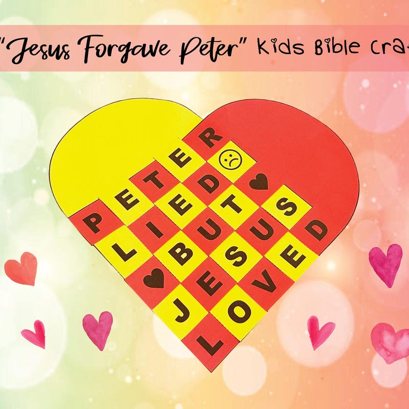 Bible Peter for Kids - Etsy