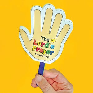 The Lord's Prayer Hands Craft for Kids Printable Bible Activity With ...
