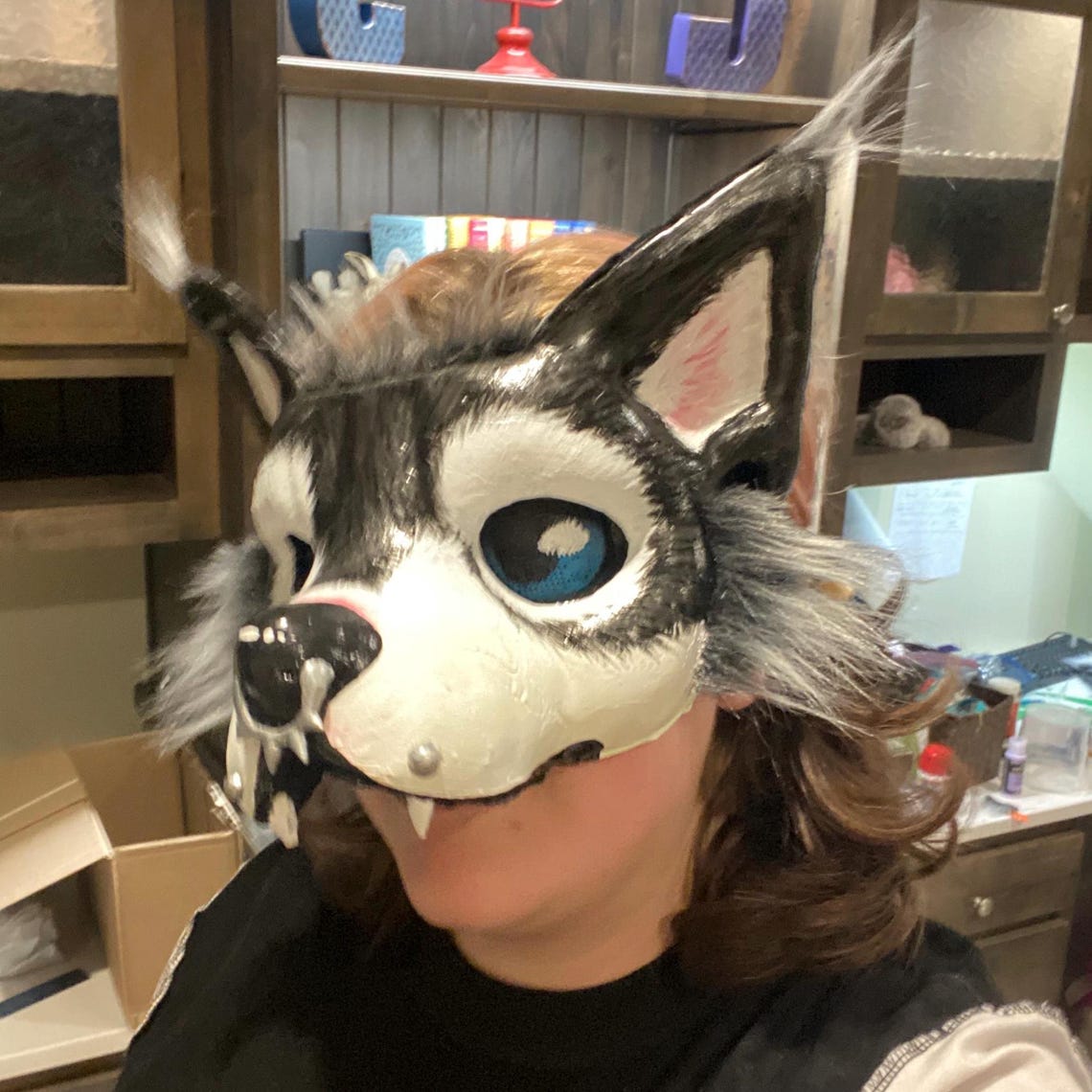 Husky/malamute Therian Mask - Etsy