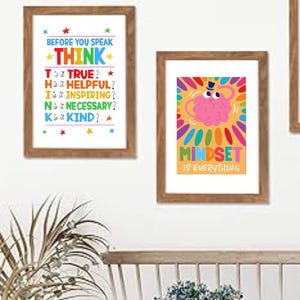 THINK Before You Speak Print - INSTANT DOWNLOAD / Teacher Poster ...