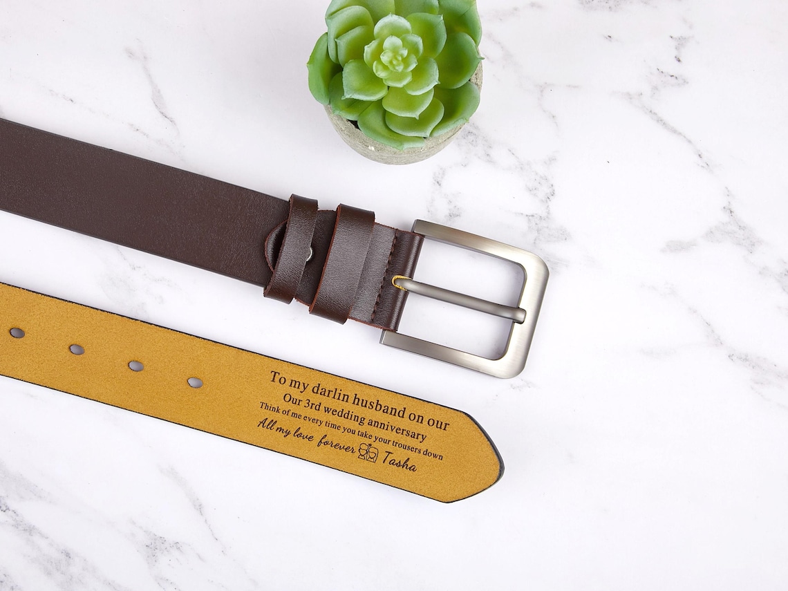 Custom Dad Belts,personalized Belts,fathers Day Gifts for Boyfriend ...