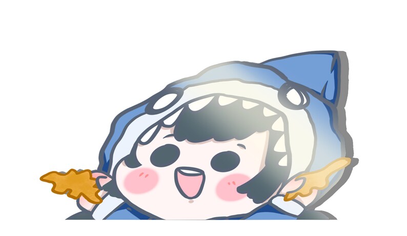 Genshin Impact | League of Legends | Shark Girl Sticker | Peeker Vinyl ...