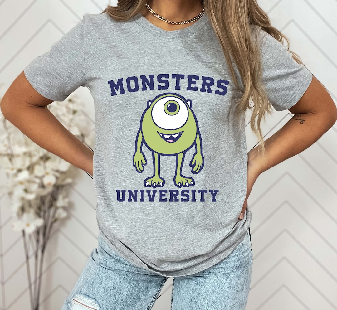Monsters University Shirt, Cartoon Monsters Shirt, Monsters Inc Shirt ...