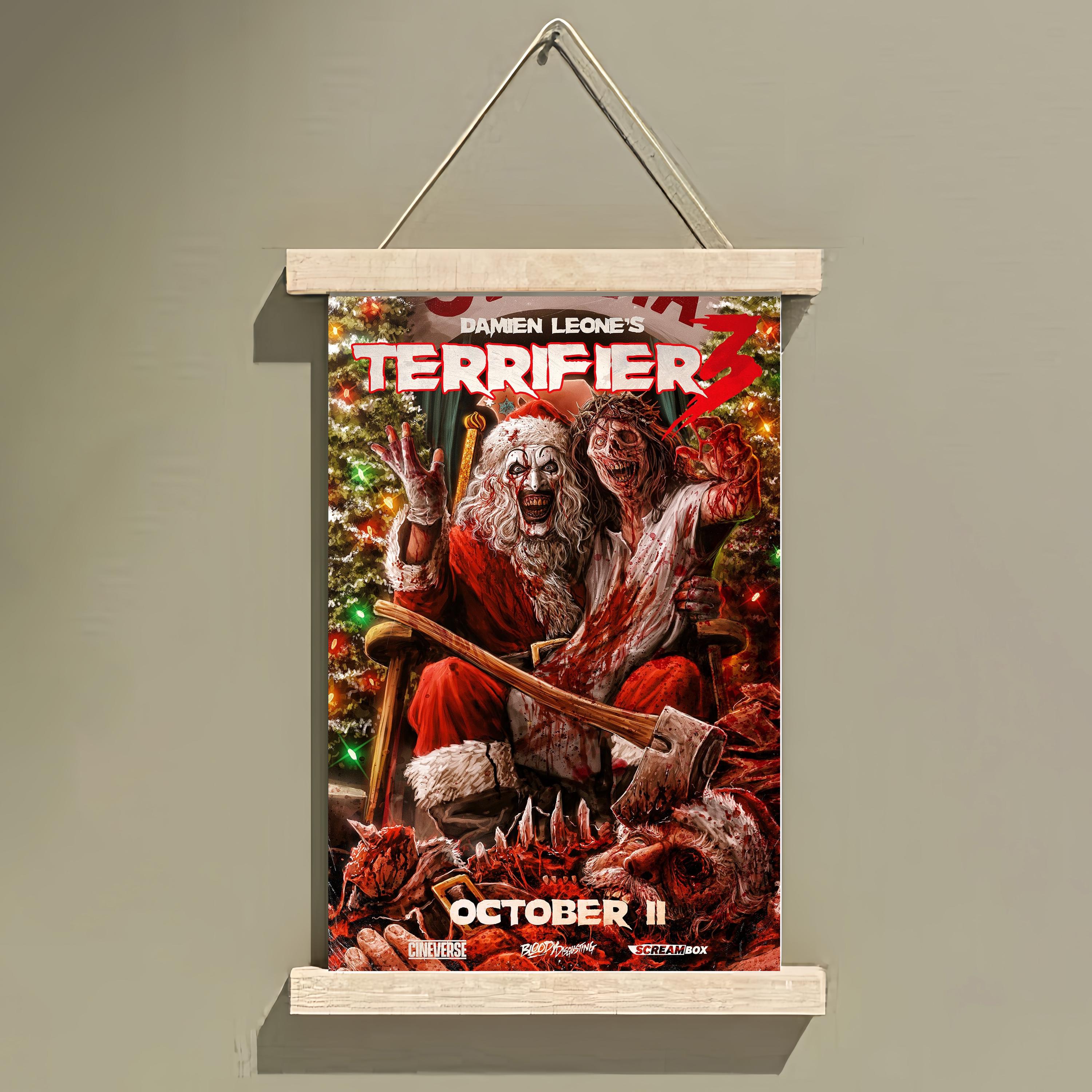 Terrifier 3 Movie Poster Movie Poster Perfect Gift Home Decor Wall Art ...