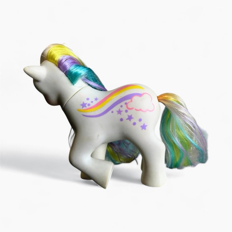 Vintage My Little Pony G1 Raincurl Rainbow Curl Pony 1986 Hasbro ...