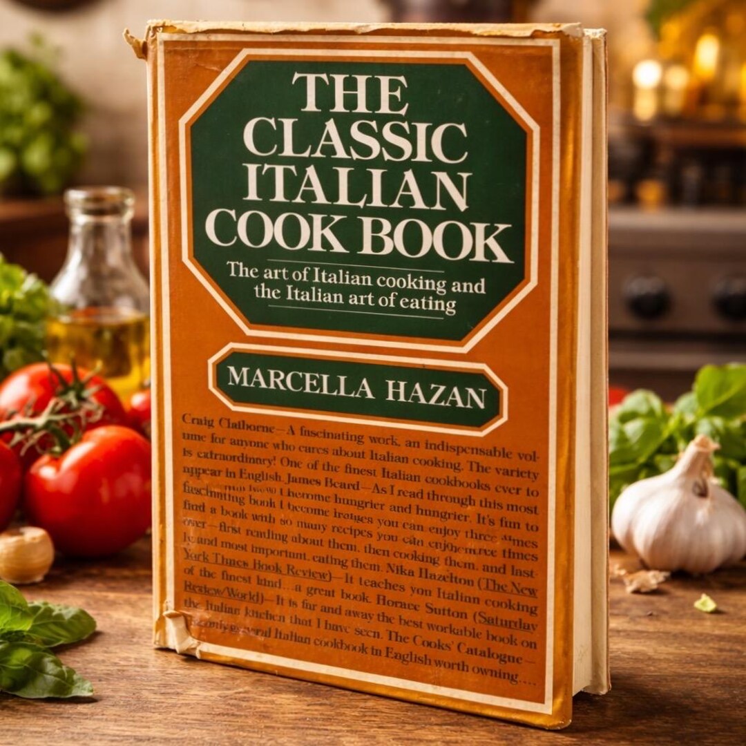 The Classic Italian Cook Book by Marcella Hazan 1978 Knopf 7th Printing ...