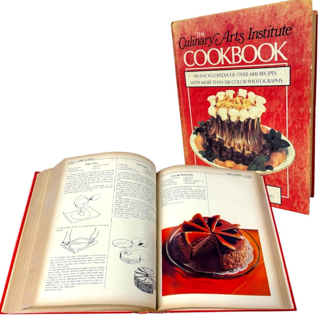Rare Vintage 1986 the Culinary Arts Institute Cookbook - Over 4400 ...