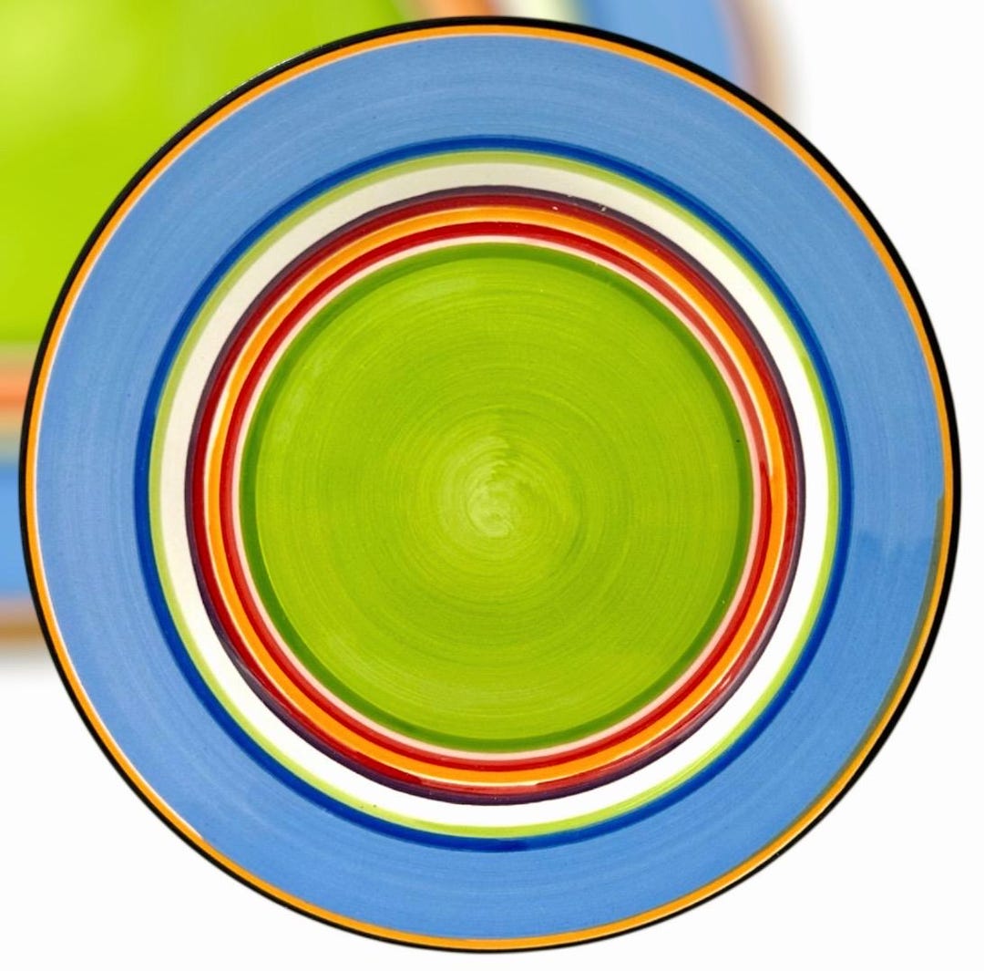Set of 3 Vintage 2004 Salsa by Block 7.5” Salad / Starter Plates ...
