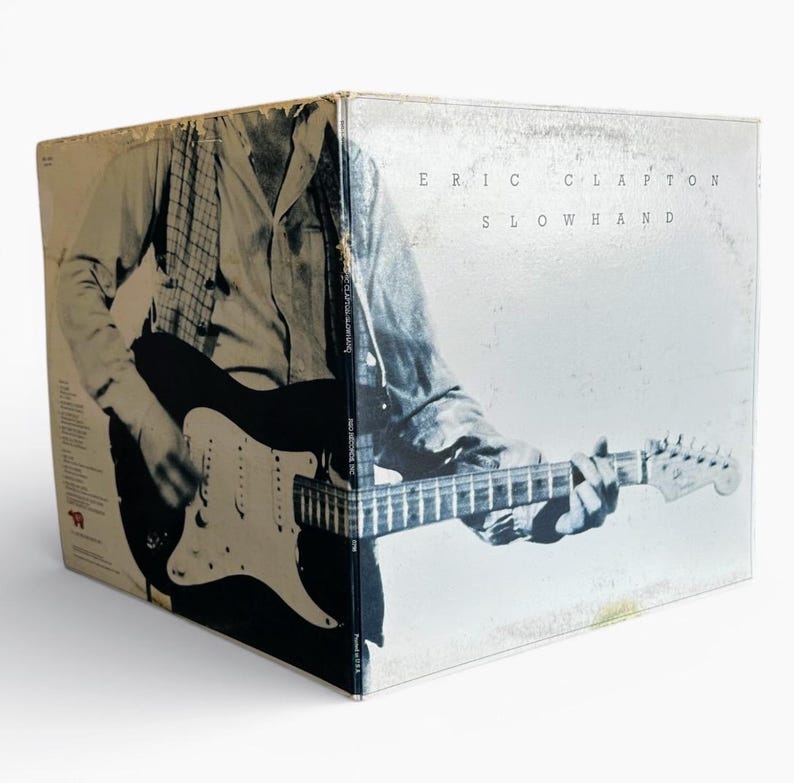 Eric Clapton – Slowhand LP 1977 Rso RS-1-3030 US Gatefold Vinyl Record ...