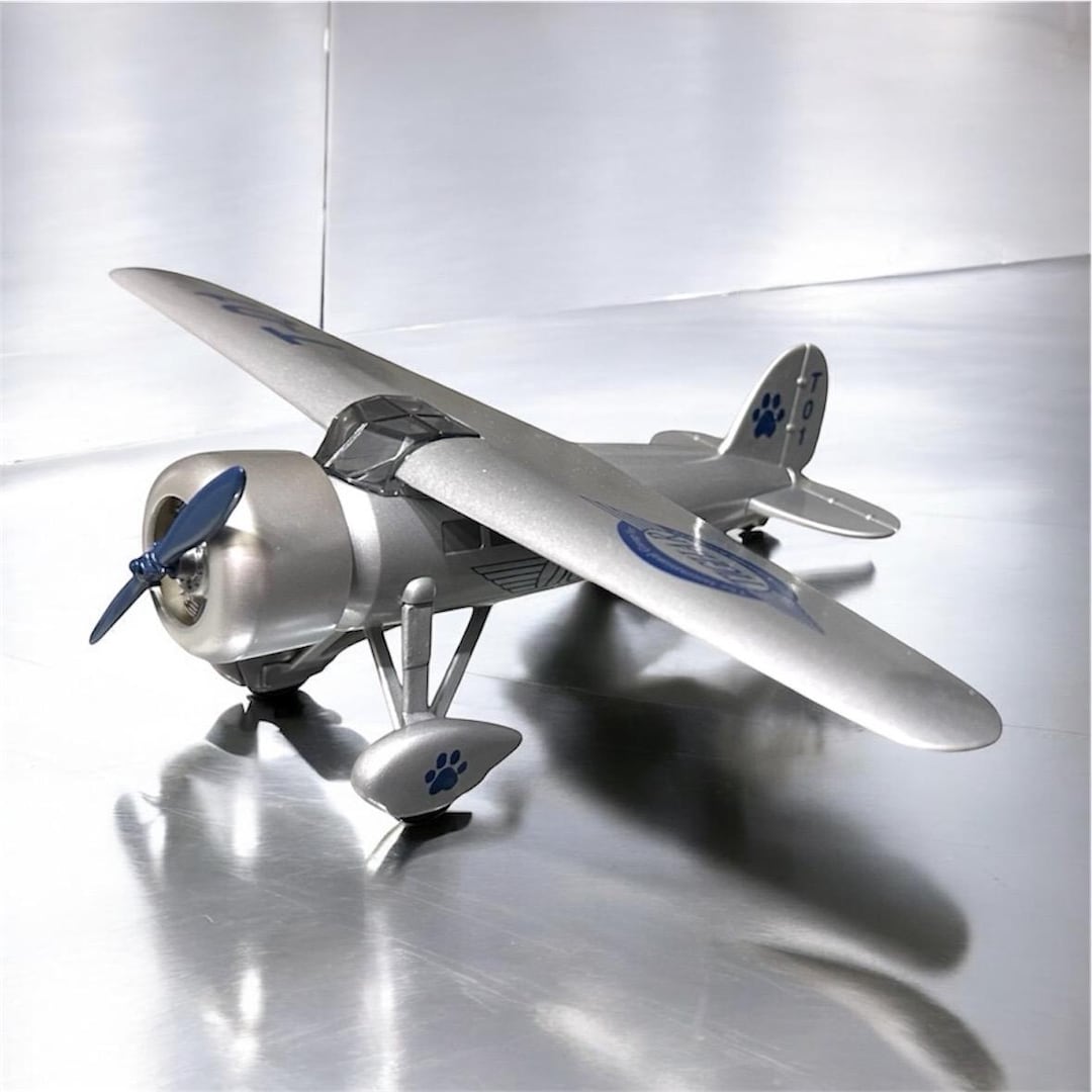TIGHAR Lockheed Vega Airplane Bank Die Cast Metal Limited Edition W Box ...
