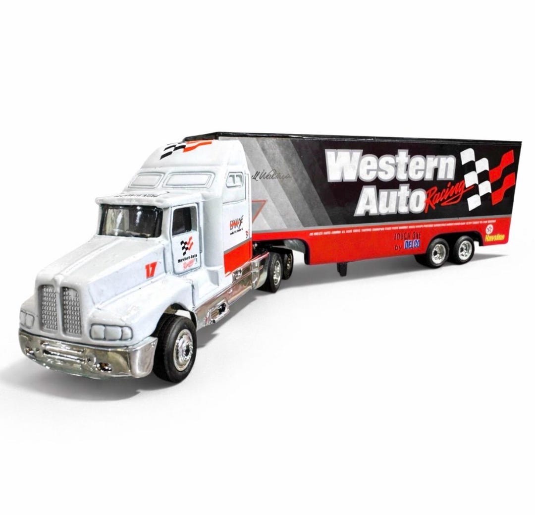 Matchbox 1994 Super Star Transporters II Western Auto Racing #17 Truck ...