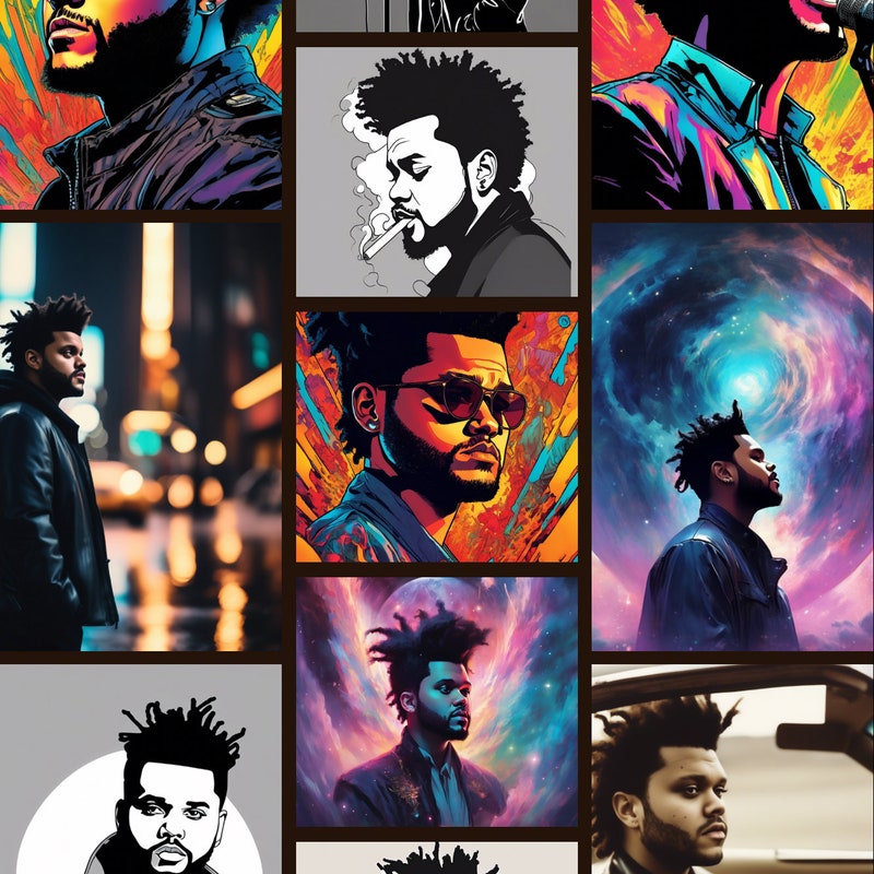 The Weeknd Poster - Etsy